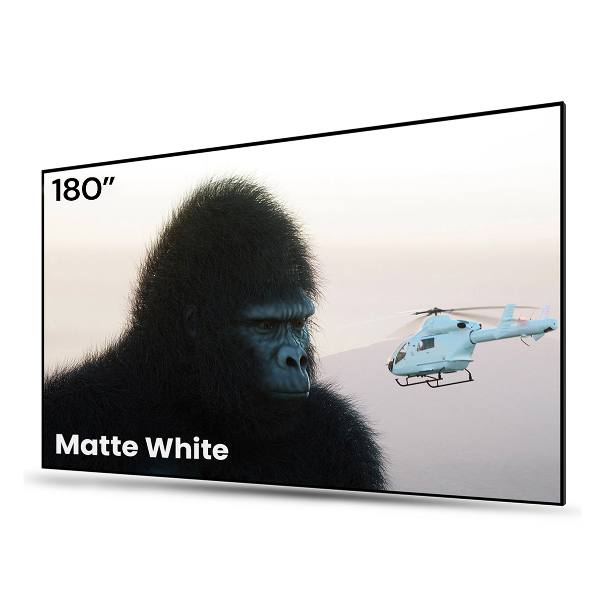Matte White Screen | 100"-180" for 4k/8k Projector - AWOL Vision