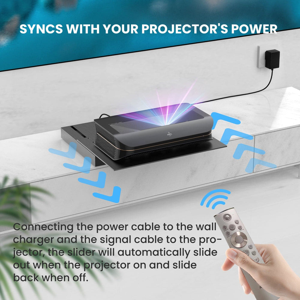 Motorized Slider Tray for Projectors | AWOL Vision