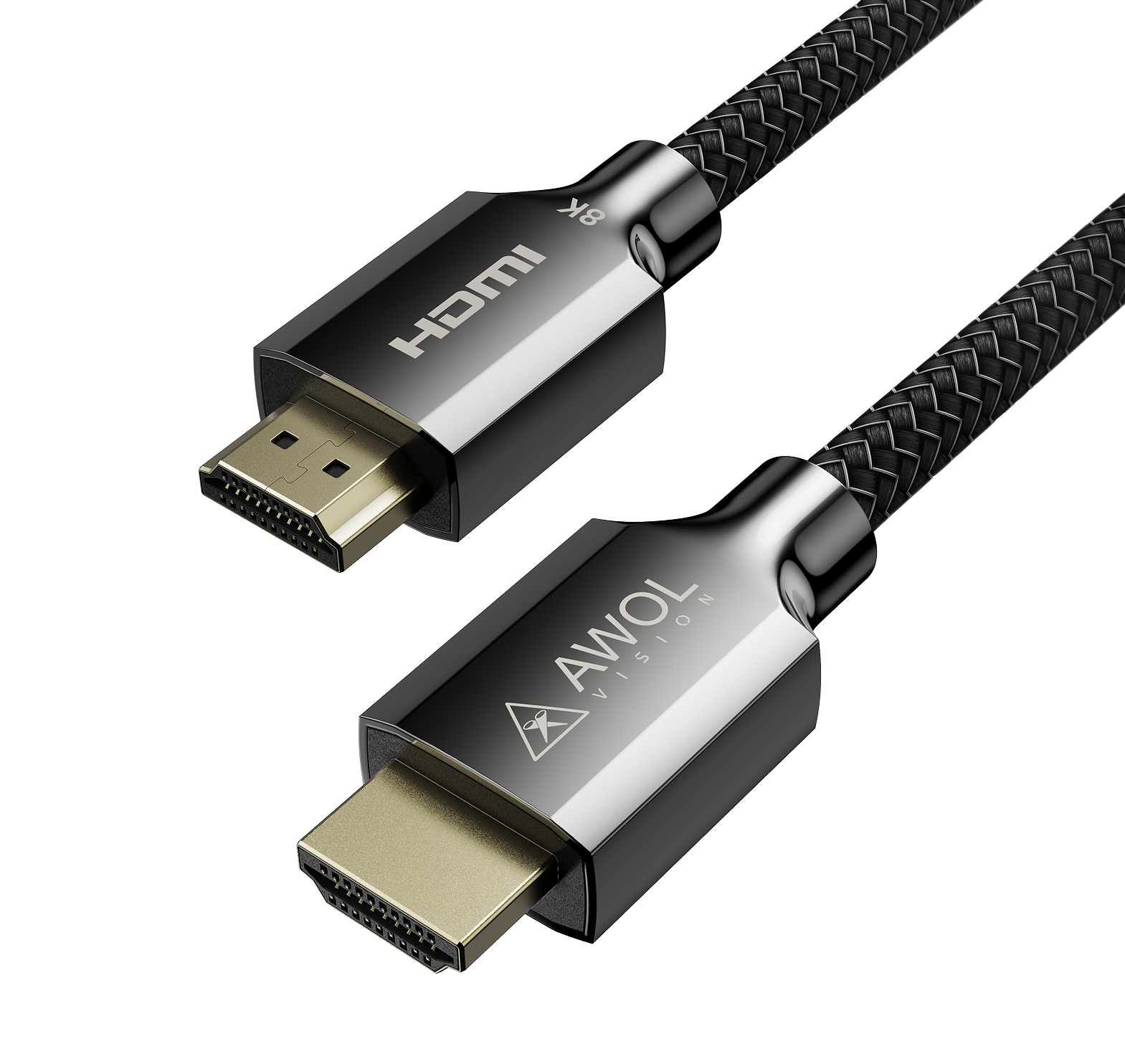 AWOL Vision 8K Ultra High Speed Certified HDMI Cable