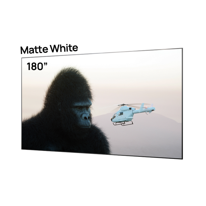 100-180 inch Matte White Projector Screen