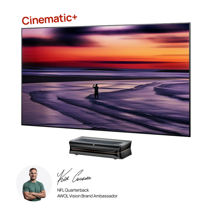 LTV-3000 Pro Bundle | 100-132" Wall Mount Cinematic ALR Screen