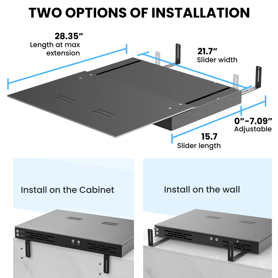 Motorized Slider Tray for Projectors | AWOL Vision