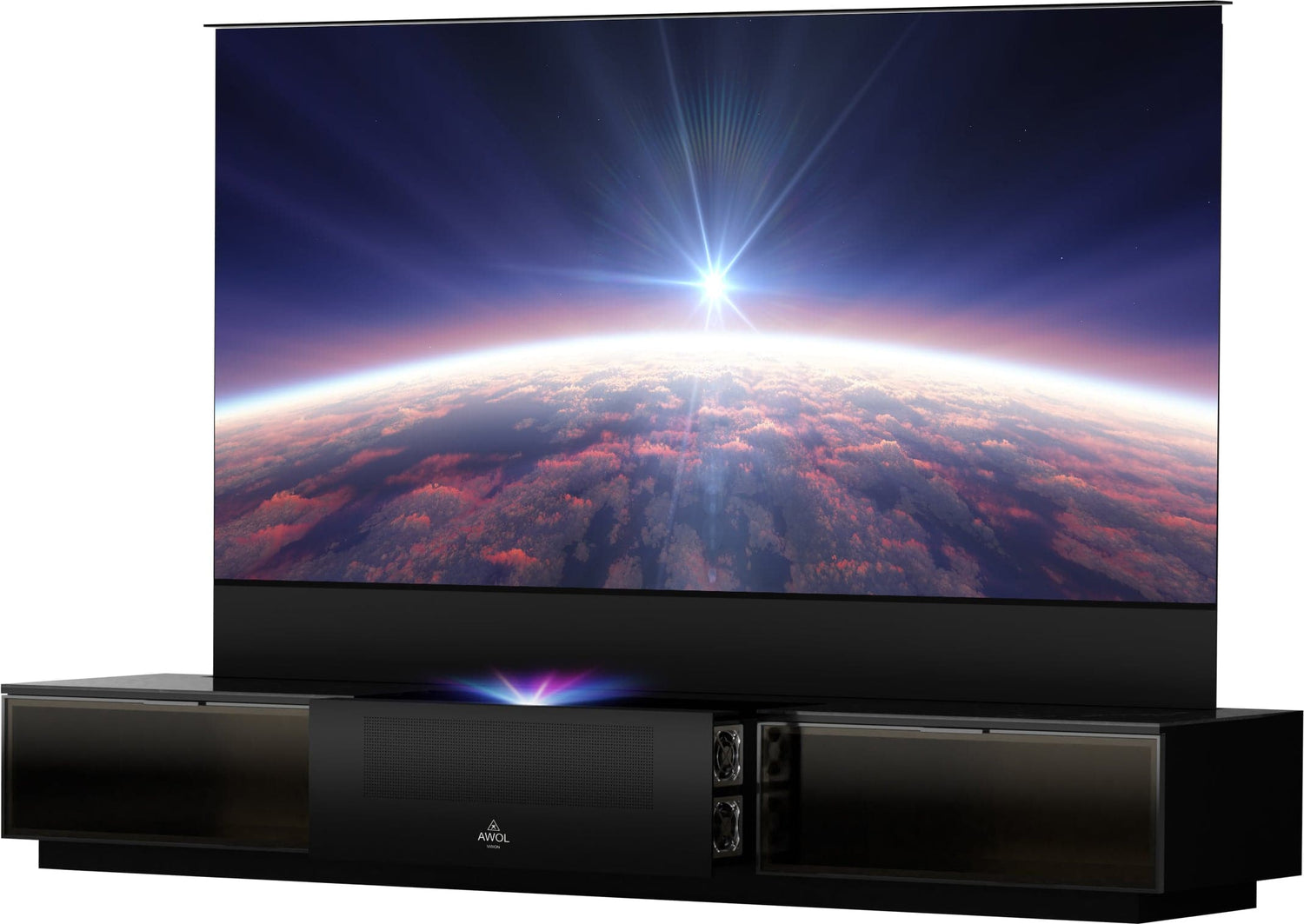 AWOL Vision Vanish Laser TV Cabinet | Rising TV Storage Solution